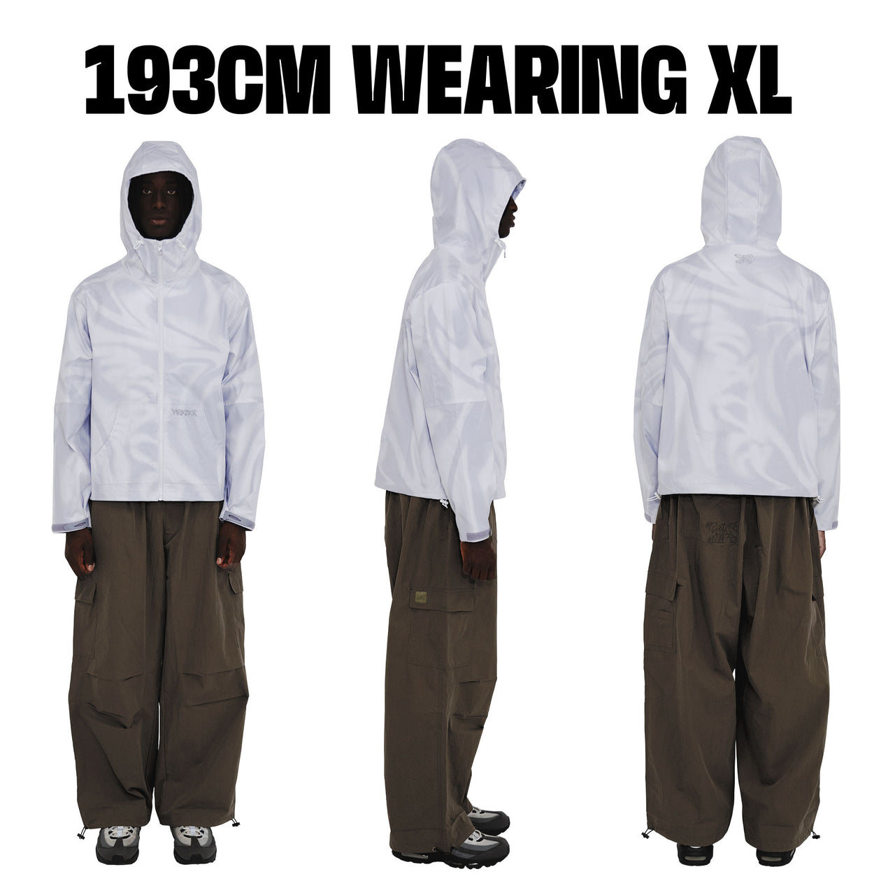 Oil Spill Jacket (Light Grey) - MERTRA