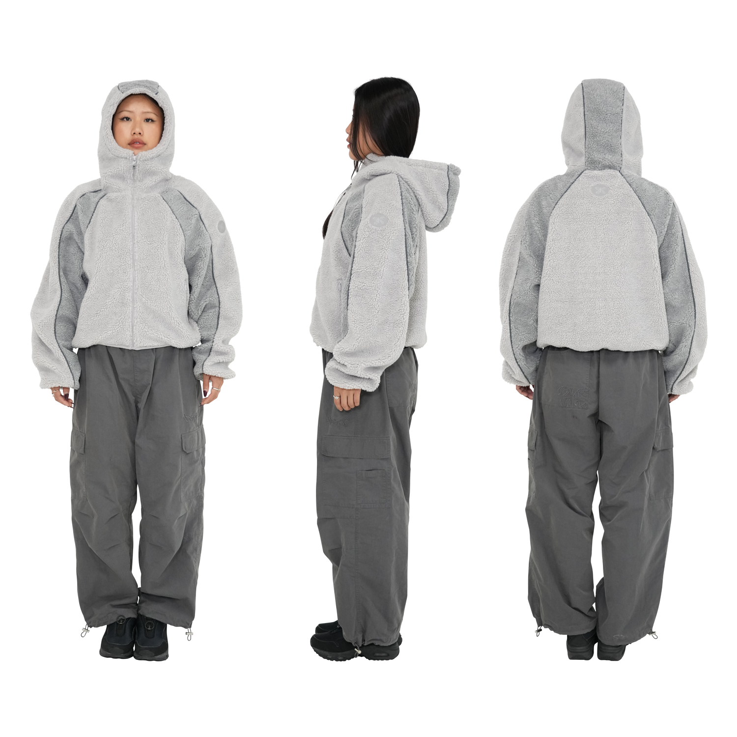 Yeti Fleece (Light Grey) - MERTRA